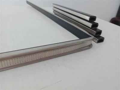 China Windows Seal HTY Compound Stainless Steel And Plastic Spacer Bar For Double Glass Barn Door for sale