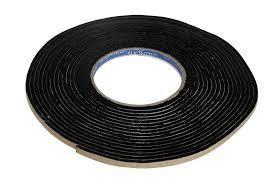 China Sealant Rubber 0.5mm/1mm Thickness Double Sided PE Glazing Foam Tape for Glass Window for sale