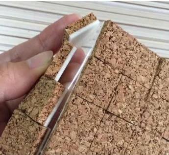 Cina Basso Garantito 4,0 mm*15*15 18*18 Coppa isolante di schiuma Pad di sughero e duraturo Garantito in vendita
