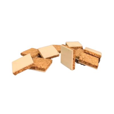 China Glass Protection Adhesive Cork Pads for Square Cork Separator in All the Scenarios for sale
