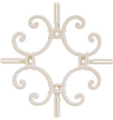 Cina Vetro isolante 8*26 mm Decorativo Molte specifiche e colori Griglia Bar Bar georgiano Fiore di finestra in vendita