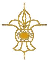 China Insulating Glass and Window Function Mediation Gorgeous Electroplating Plastic Flower for sale