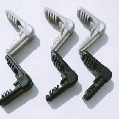 中国 2021 ブラック ジョージア バー 窓とドア アルミプロファイルのためのプラスチック接続器 販売のため