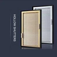 China Double Glazed Built In Blinds Glass Panel with VERTICAL Opening Pattern and Service for sale