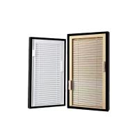 China Double Glazed Built In Blinds Glass Panel with VERTICAL Opening Pattern and Service for sale