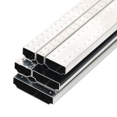 6-40A Modern Design Style Aluminum Window Profiles with Black Aluminum Spacer Bar