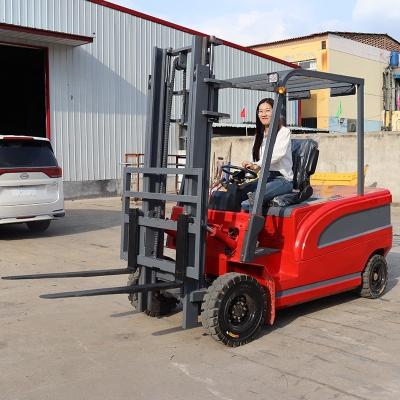 Cina Miglior prezzo Piccolo carrello elevatore elettrico da 1 tonnellata a 1,5 tonnellate a 2 tonnellate a 3 tonnellate in vendita