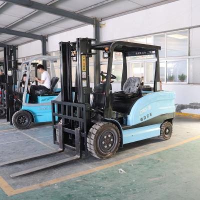 China Ervaar glad en gemakkelijk materiaal hanteren met 3 ton elektrische vorkheftruck for sale