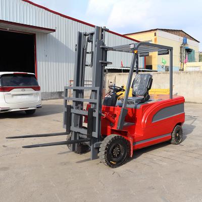Cina 3 tonnellate di carrelli elevatori elettrici a batteria con caricabatterie a bordo 6 M Altezza di sollevamento 2,5 M Rame di rotazione Controller CA 1,2 M in vendita