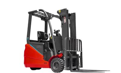 Cina Camion elettrico a tre ruote a pneumatici solidi da 1,2 tonnellate con mastello di sollevamento a tre livelli e caricabatterie integrata in vendita
