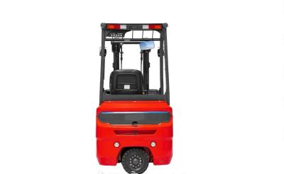 Cina Camion elettrico a tre ruote a pneumatici solidi da 1,2 tonnellate con mastello di sollevamento a tre livelli e caricabatterie integrata in vendita