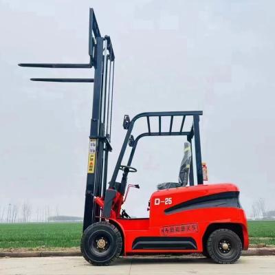 China 1 ton 1.5 ton 2 ton Electric Forklift Machine High Efficiency Battery Powered New Forklifts 4 Wheel Electric Forklift for sale