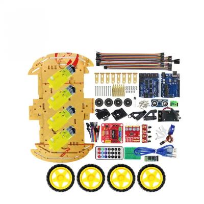 China STEM Education 4WD Robot Car Kit for Arduino Starter Kit for sale