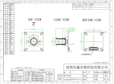 중국 빠른 데이터 전송을 위한 MIPI 데이터 인터페이스 스포츠 카메라 및 스마트 보안을 위한 Sinoseen 12MP IMX377 CMOS USB 카메라 모듈 판매용