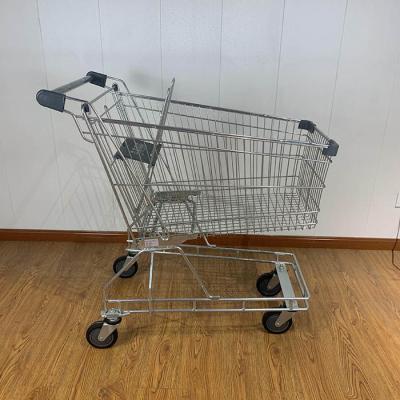 중국 150L 오스트레일리아 슈퍼마켓 슈퍼마켓 쇼핑 트롤을위한 고객 개인 쇼핑 카트 판매용