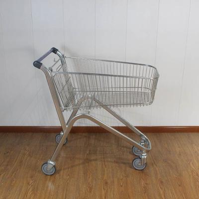 China Estilo clássico 90L Esquina redonda promocional cadeira europeia carro de compras de mercearia à venda