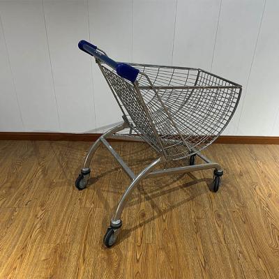 China 90L Elderly Stylish Fan-Shaped Cheap Price Shopping Cart For Kitchen Metal Shopping Trolley for sale