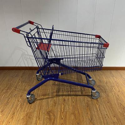 중국 180L 일반 상점 CE 인증 엘리베이터 휠 스틸 쇼핑 카트 판매용