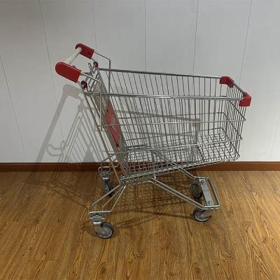 China 150L Russian Standared Type Supermarket Shopping Cart for sale