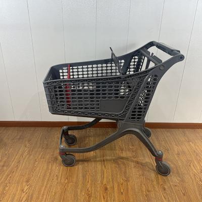China Wholesale Plastic Shopping Cart Supplier for Retail Chains for sale