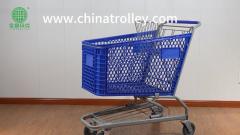 Good Quality Plastic Shopping Trolley Plastic Shopping Carts For Supermarket