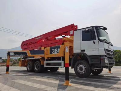 Cina camion concreto dell'asta di 140m3/H 50m resistente con una sezione di 4 aste in vendita