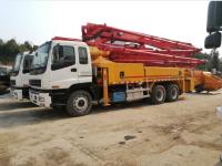China Putzmeister usado Isuzu Truck Mounted Concrete Pump 38m à venda