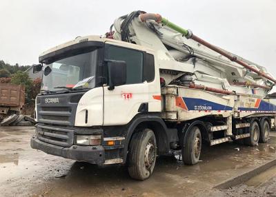 China 56m 309KW Used Concrete Pump Truck High Safety Frame Year 2010 180m3/h for sale