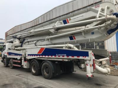 China het Cementvrachtwagen van 50Meter 309KW met Pomp, de Concrete Dieselmotor van de de Vrachtwagen Tweede Hand van Scania Te koop