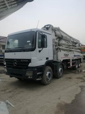 China 300KW 50m Actros 4141 Concrete Lorry With Pump 2008 Year Large Capacity for sale