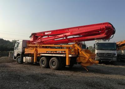 Cina 37 metri 273KW hanno utilizzato la pompa per calcestruzzo del camion, la pompa per calcestruzzo 120CBM di Sany in vendita