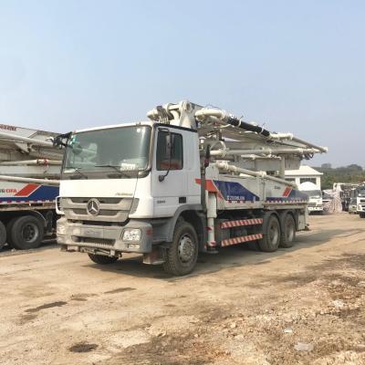 中国 300KW 38mのポンプによって使用されるセメントのトラック、移動のための使用された具体的な機械Actros 3341 販売のため
