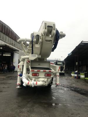 China de Vrachtwagen van het de Pompcement van 110m3/H 279KW, de Gebruikte Concrete Chassis ISO90001 van Materiaalvolvo Te koop