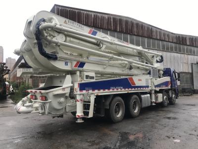 China de Vrachtwagen van het de Pompcement van 110m3/H 279KW, de Gebruikte Concrete Chassis ISO90001 van Materiaalvolvo Te koop