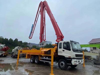 Cina camion Putzmeister della pompa della seconda mano di 38m usato tre Axle Isuzu Cement Pump Truck in vendita