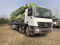 Cina pompa Benz Used Concrete Pump Trucks 180m3/H del cemento 6RZ di 56M in vendita