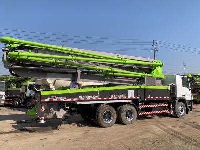 China De tweede Handvrachtwagen zette Pompende Machine 47m van Concrete Pompbeton op Te koop