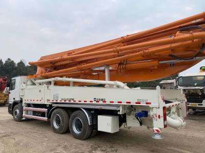 Cina Camion dell'asta della pompa per calcestruzzo della seconda mano 49m Actros in vendita