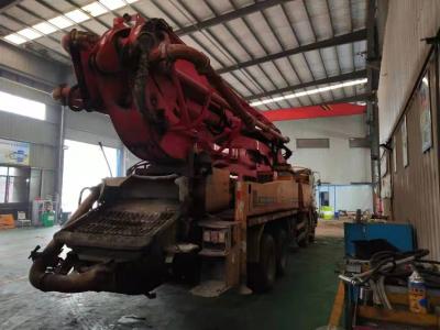 China 49m gebruikten 2012 Putzmeister Pompvrachtwagen 331KW met Mercedes Benz Chassis Te koop