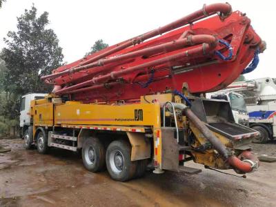 China 49m gebruikten 2012 Putzmeister Pompvrachtwagen 331KW met Mercedes Benz Chassis Te koop