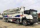 China High Operating Efficiency Used Concrete Pump Truck Zoomlion Scania 46m for sale