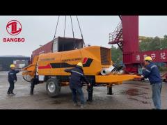 Vernieuwt de Zoomlion Concrete Pomp HBT 8014 het Jaar Oranje Kleur van 2012