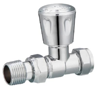 Cina Valvole Termostatiche Moderne Dritte 1/2'' Per Tubo Rame 15 mm Con Coda Valvola Cromata in vendita