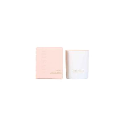 中国 180G商標8x9.3cmのガラス瓶は蝋燭をかぎつけた 販売のため