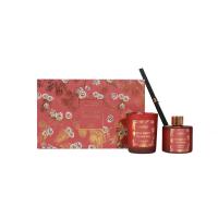 China Luxury Reed Diffuser Scented Candle Gift Set 70g 50ml Home Fragrance for sale