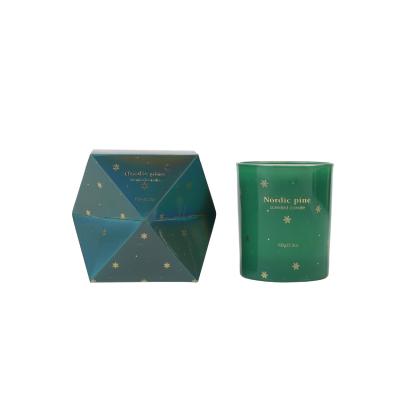 中国 瓶のかぎつけられる家の装飾的で贅沢な10x10CM蝋燭 販売のため