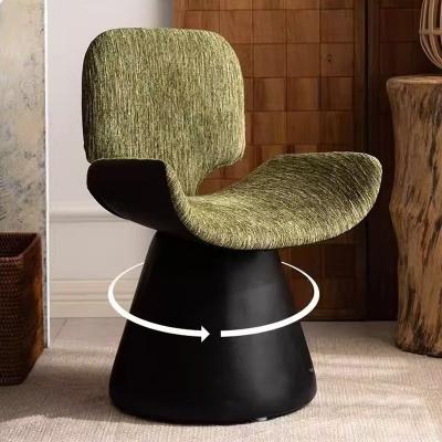 China Minimalist Modern Dressing Table Makeup Vanity Chair Creative Backrest Swivel Chair Salon Accent Leisure Home Office Bedroom for sale