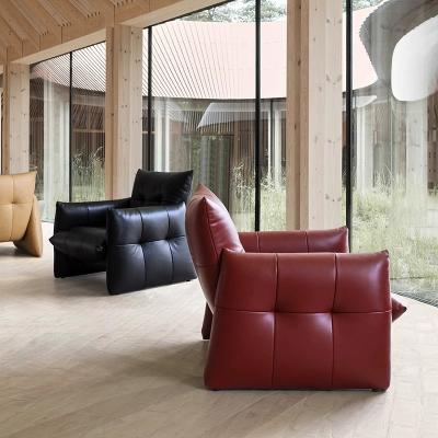 China Luxury Modern Single PU Leather Lounge Accent Chair-Durable Eco-Friendly for Bedroom Apartment Living Room Office Use for sale