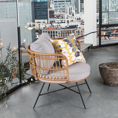China Modern Rattan Chair for Outdoor Dining Exterior & Courtyard Use-Eco-Friendly & Durable for sale