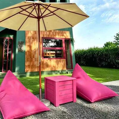 China Outdoor Hot Spring Waterproof Modern Fabric Sofa Chair Portable Beach Cozy Beanbag Lounger Outdoor Camping Travel Double Hotel for sale
